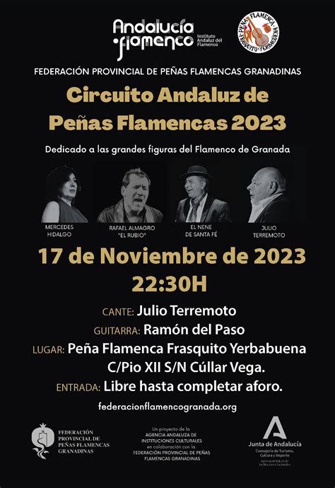 Nueva Actuaci N En La Pe A Flamenca Frasquito Yerbabuena El Viernes