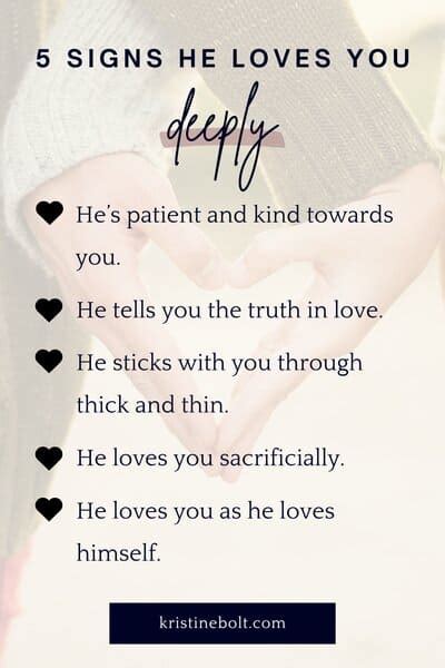 5 Powerful Signs He Loves You Deeply 5 Huge Anti Signs To Know
