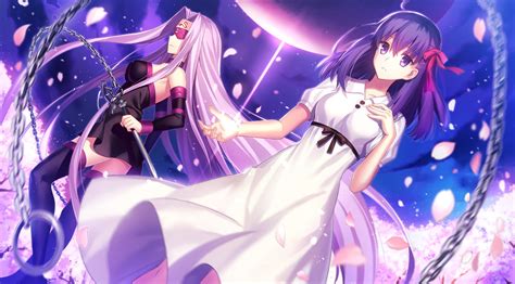 Fatestay Night Anime Girls Matou Sakura Rider Fatestay Night 1080p Fate Series Hd Wallpaper