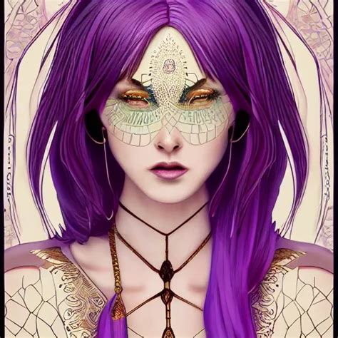 Symmetry Full Body Portrait Of A Beautiful American Ve
