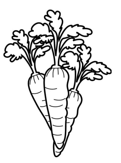 Coloriage Carotte à imprimer sur ColoriageEnfant