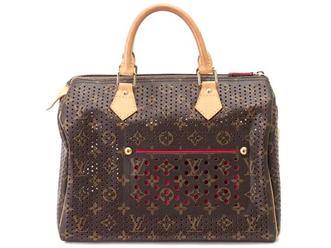 LOUIS VUITTON ルイヴィトン スピーディ30 M95180 モノグラムペルフォ フューシャピンク 472AH