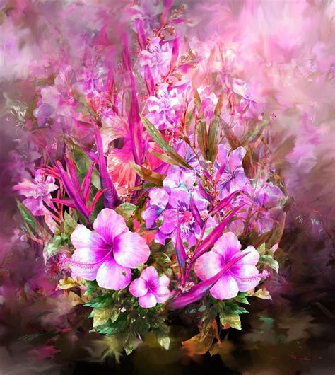 Mazzo Di Stile Multicolore Della Pittura Dell Acquerello Dei Fiori