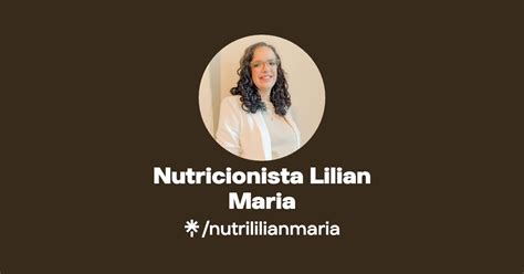 Nutricionista Lilian Maria Linktree