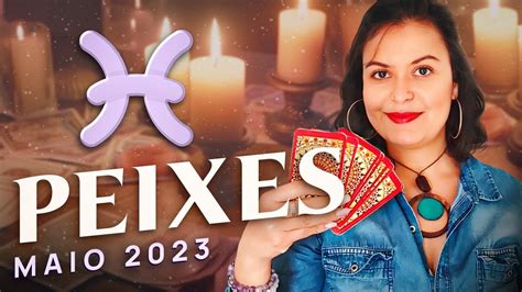 Peixes Maio 2023 Isso vai vibrar na sua vida neste mês tarot YouTube