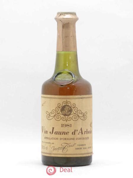 Acheter Arbois Vin Jaune Jacques Tissot 1981 Lot B2163092 4626