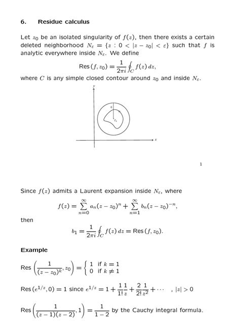 complex 6 pdf integral functions and mappings