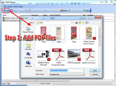 how to secure pdf file after merging with a pdf merger [a ]