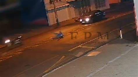 Motociclista embriagado é preso pela Polícia Militar após atropelar