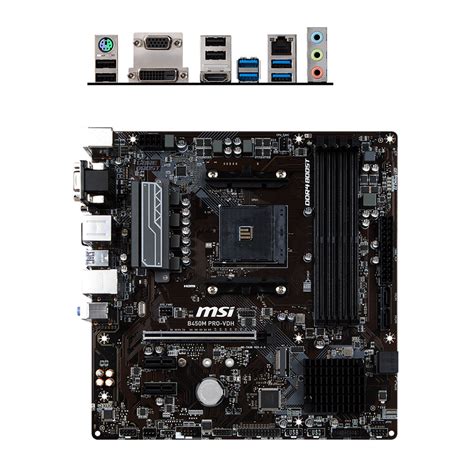 Buy Msi B M Pro Vdh Motherboard Msi B M Pro Vdh Pc Case Gear
