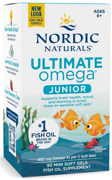 Ultimate Omega JR 680 Mg Van Nordic Naturals Kopen Bij Superfoodsonline