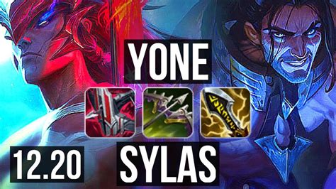 Yone Vs Sylas Mid Winrate Legendary Kr Master