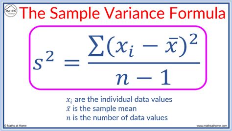 How To Calculate Variance Mathsathome