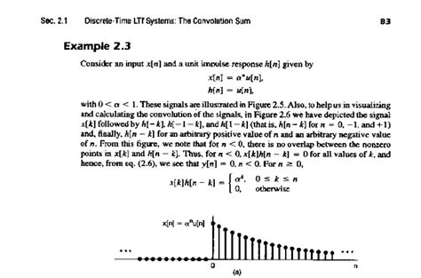 the convolution sum discrete time lti systems lecture notes