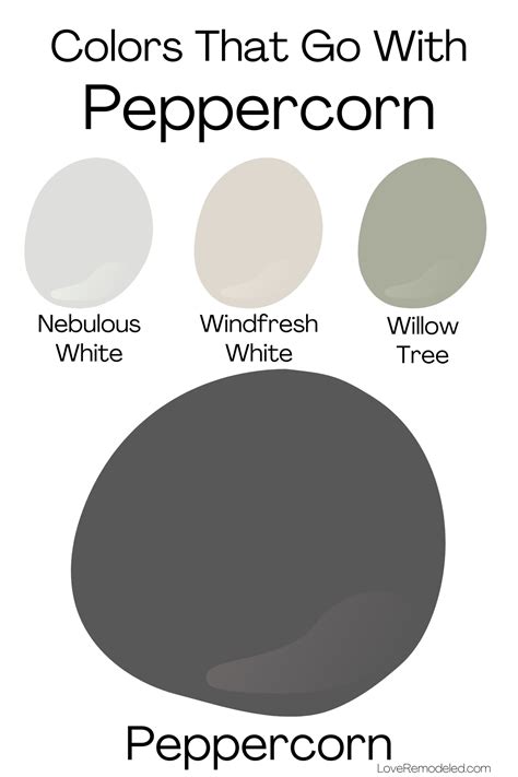 Peppercorn Paint Color By Sherwin Williams Love Remodeled