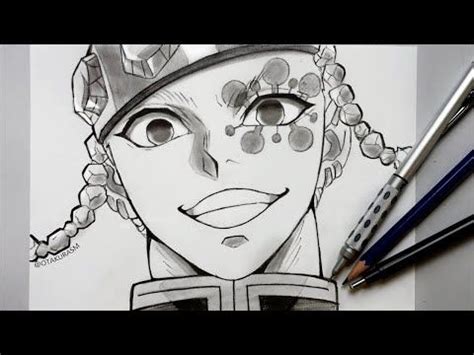 How To Draw UZUI TENGEN Easy Demon Slayer YouTube Anime Drawings