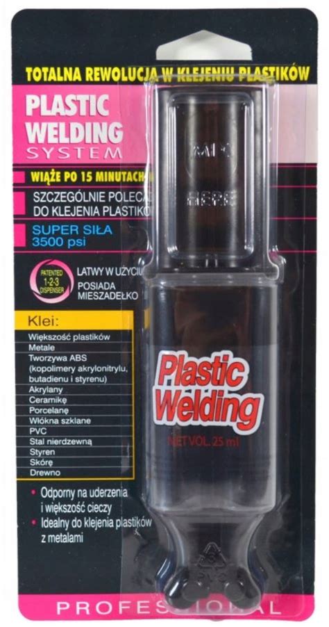 VERSACHEM PLASTIC WELDING MOCNY KLEJ DO PLASTIKU DV478 za 18 90 zł z