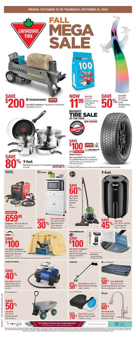 Canadian Tire Atlantic Flyer October To