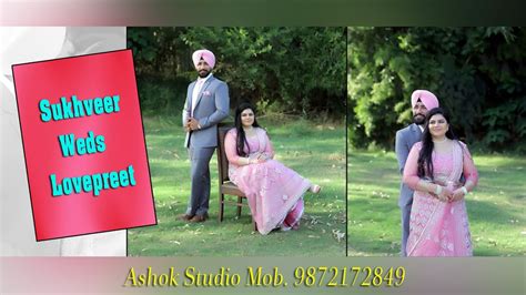 Live Jaggo Dj Sukhveer Singh Weds Lovepreet Kaur Ashok Studio