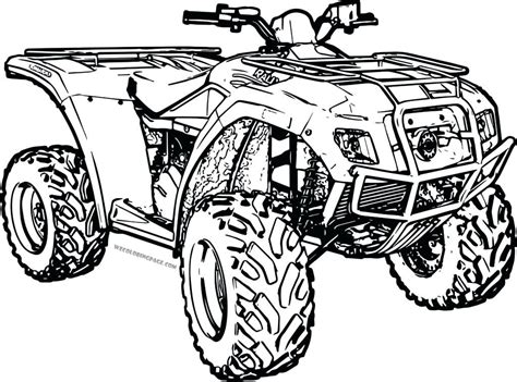 16 Atv Coloring Pages LeeonaImran