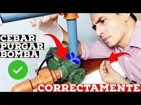 Cómo PURGAR CEBAR una BOMBA de agua LO QUE NECESITAS SABER YouTube