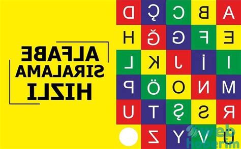 Alfabetik Sıra Harfler Ücretsiz Alfabe Sıralaması Uygulamaları
