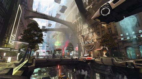 Digital Arte Digital Obra De Arte Render Ciudad Paisaje Urbano