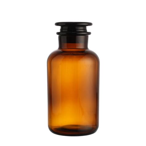 250ml 500ml 1000ml Wide Mouth Laboratory Lab Amber Clear Brown Empty