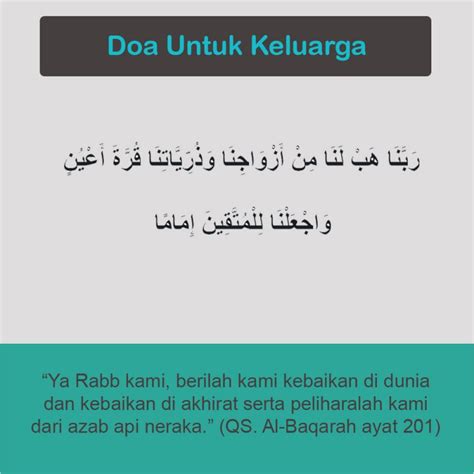 7 Doa Untuk Keluarga Agar Bahagia Sakinah Selamat Dunia Akhirat