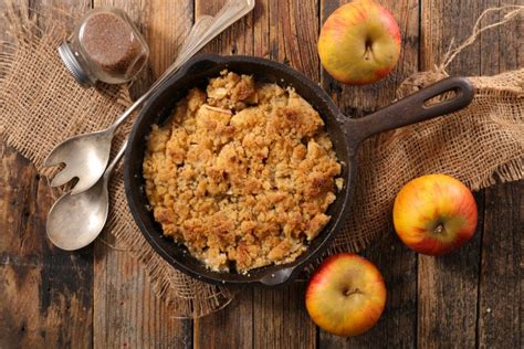 Recette De Crumble Pommes Philippe Etchebest Marie Claire