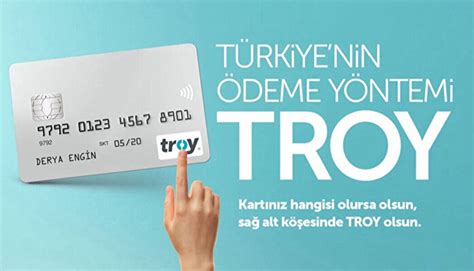 TROY KART BAŞVURUSU Troy kart nasıl alınır hangi bankalarda var