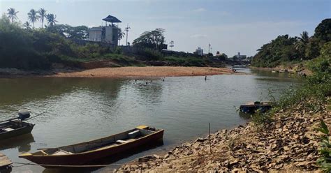 Sungai Golok Cetek Akibat Kemarau Boleh Lalu Jalan Kaki Berita Harian