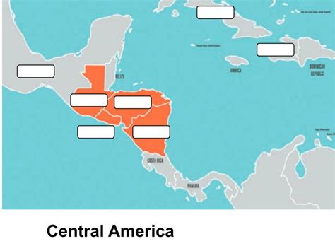 Central America Diagram Quizlet