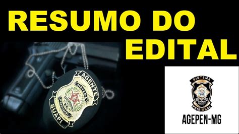 Concurso POLÍCIA PENAL MG 2021 EDITAL RESUMIDO 2 420 vagas YouTube
