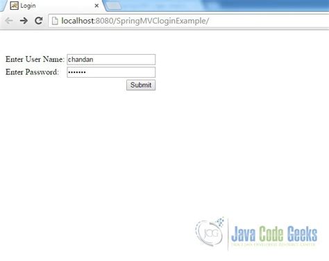 spring struts integration example java code geeks