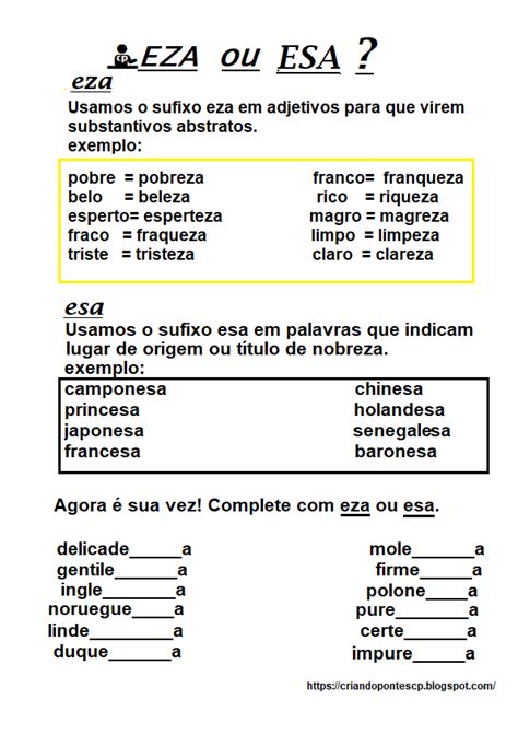 Compartilha BNCC 4 1 1 1 EF04LP08 EZA OU ESA Exercícios de