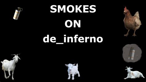 CS GO De Inferno Smokes YouTube