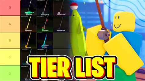 FISCH ROD TIER LIST Best Fishing Rods In Roblox Fisch YouTube