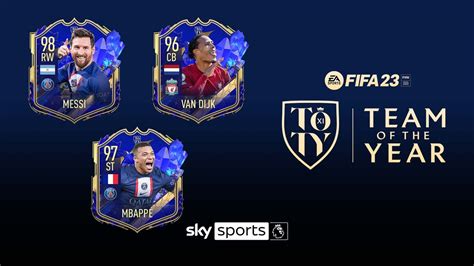 EXCLUSIVE EA SPORTS FIFA 23 Team Of The Year Revealed YouTube