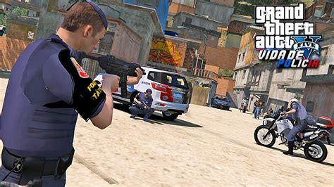 GTA V Vida de Policia OPERAÇÃO DA PMESP NA FAVELA PARAISÓPOLIS