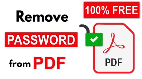 How To Remove Password From PDF File Unlock PDF File YouTube