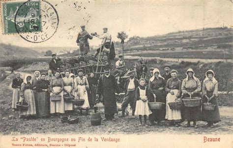 Beaune La Paulee En Bourgogne Ou Fin De La Vendange à Beaune Cartorum