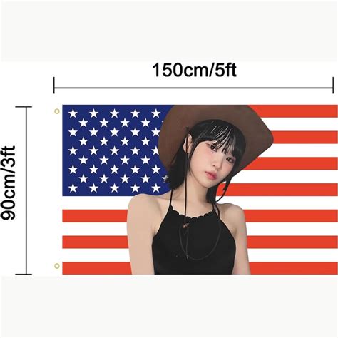 Chaewon Flag Le Sserafim 150x90 Cm 3x5 Ft American Flag Etsy