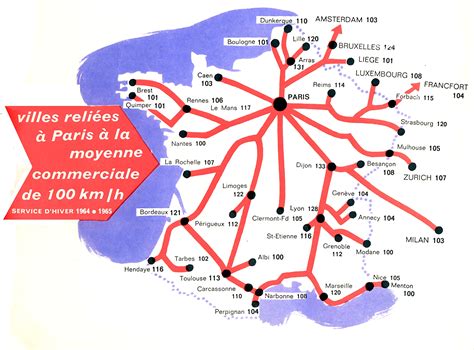 France 8 1435 Vitesses Sncf 1964 Doc Sncf Coll Lamming Train