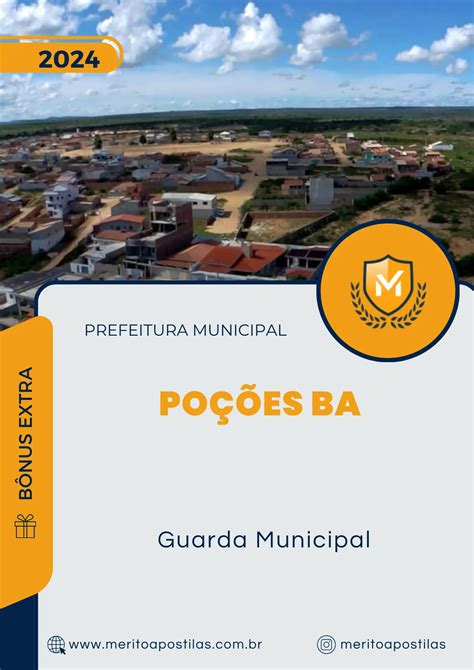 Apostila Guarda Municipal Prefeitura De Po Es Ba M Rito Apostilas