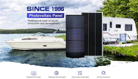 150w 180w Flexible Solar Panel Integrated Lamination Semi Flexible 180w