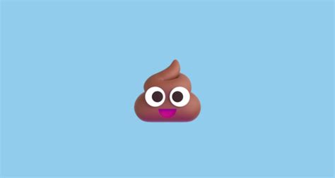 Pile Of Poo Emoji On Microsoft Teams 15 0
