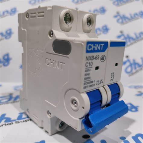 NXB 63 C10 CHINT Circuit Breaker 2 Poles