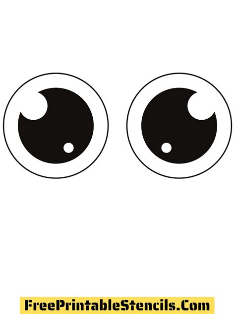 Free Printable Eyes Templates And Stencils Free Printable Stencils