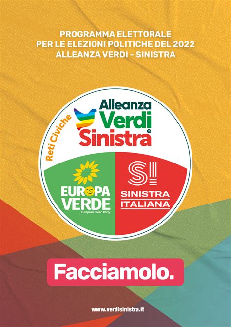 Materiali Alleanza Verdi E Sinistra Reti Civiche